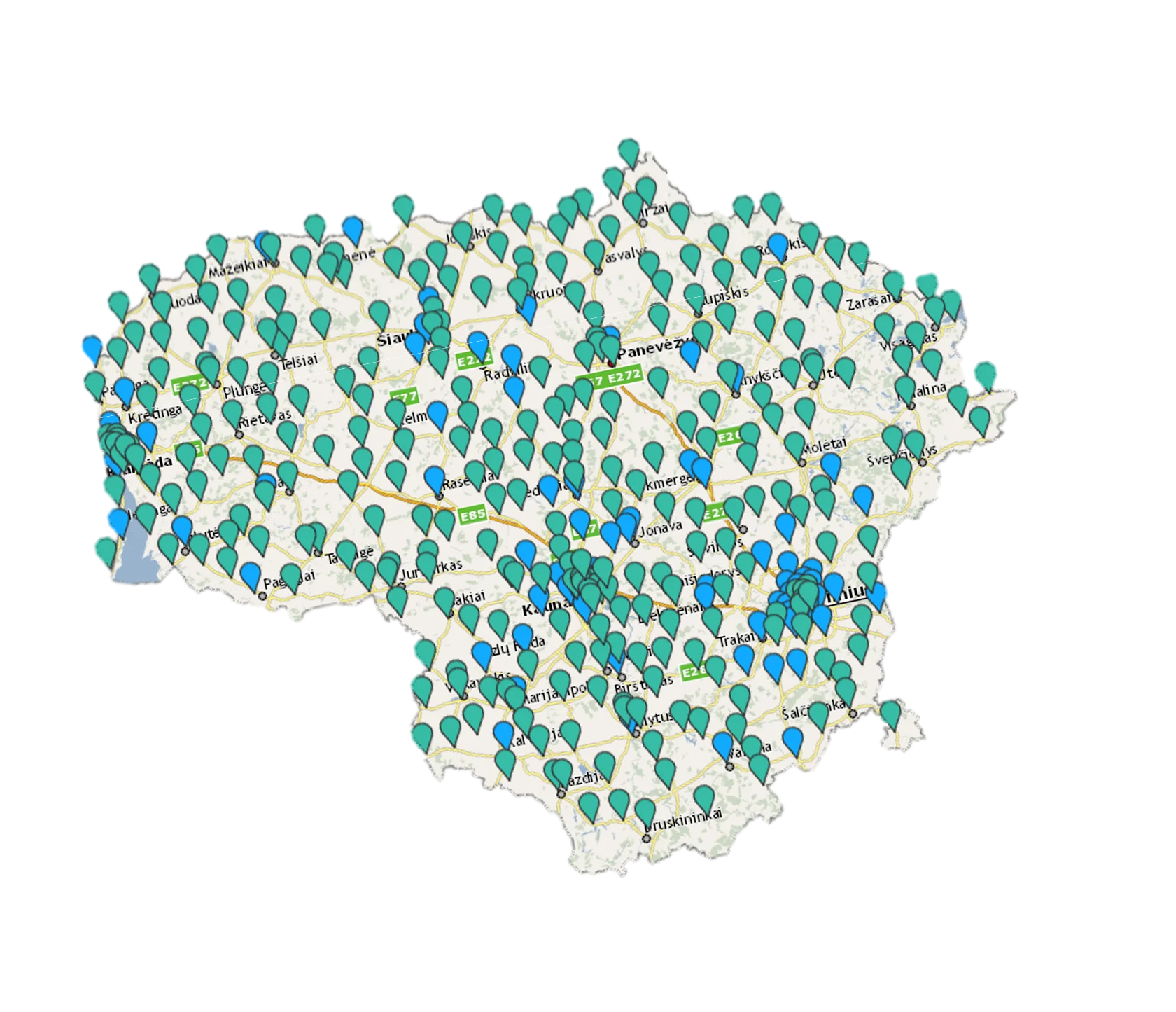 European Grid Capacity Maps